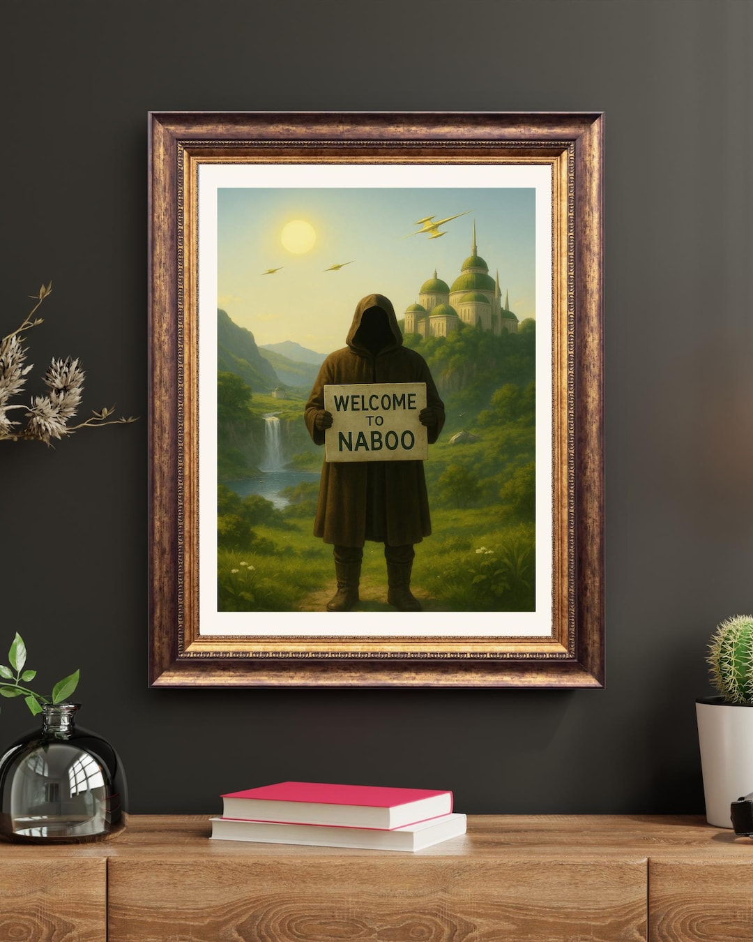 Star Wars Print - Welcome to Naboo, Digital Download, Sci-fi Wall Art ...