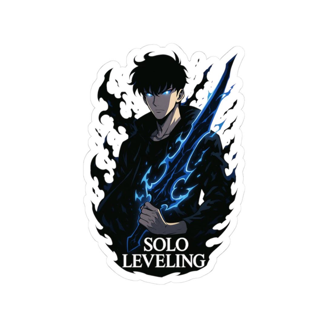 Epic Solo Leveling Kiss-cut Stickers | Anime Decor | Laptop Stickers ...