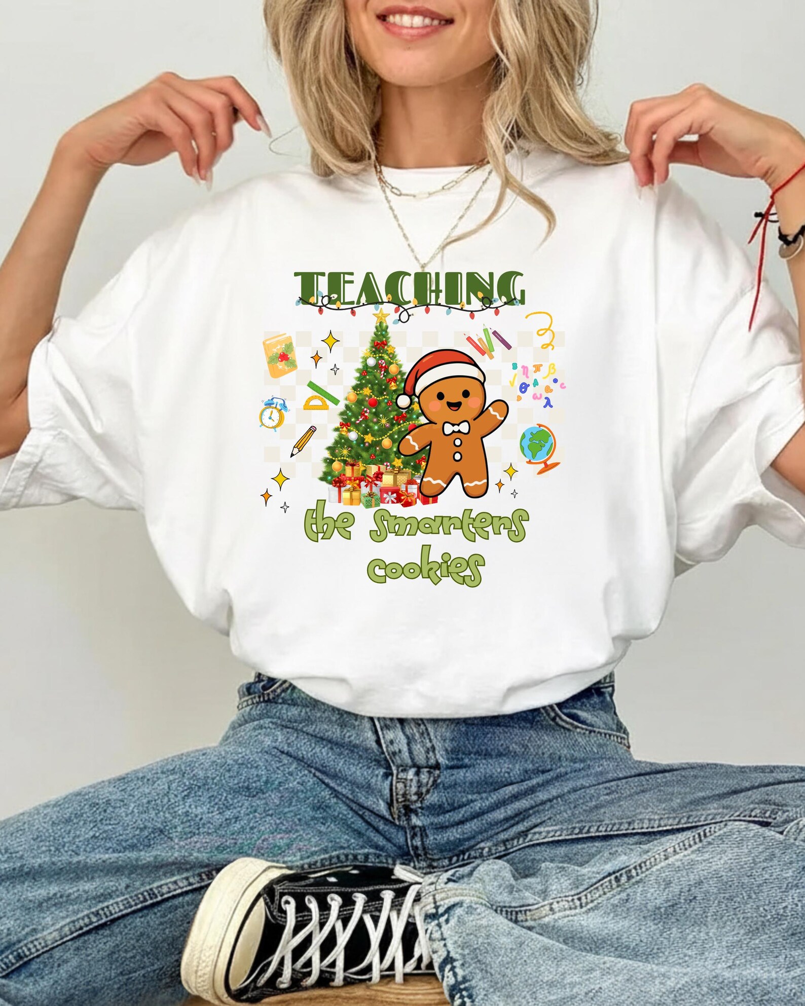 Christmas Teacher PNG Designs: Retro Coquette Pencil (digital Download ...