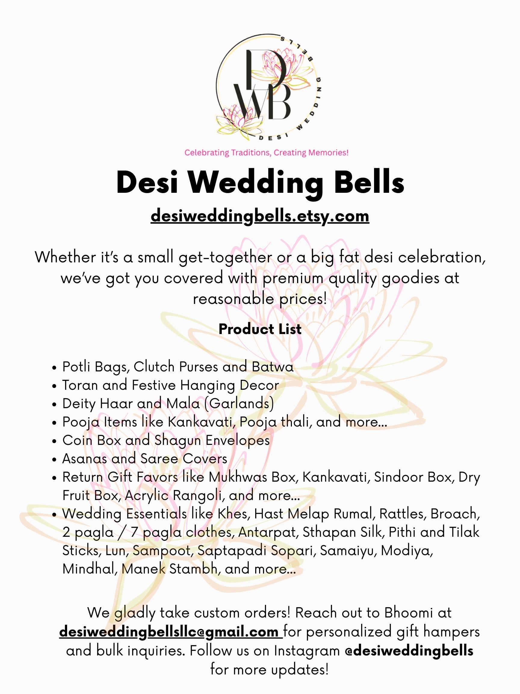 Thal Posh, Chhaab Rumal, Prasad Cover, Tilak Stick | Festival Wedding ...