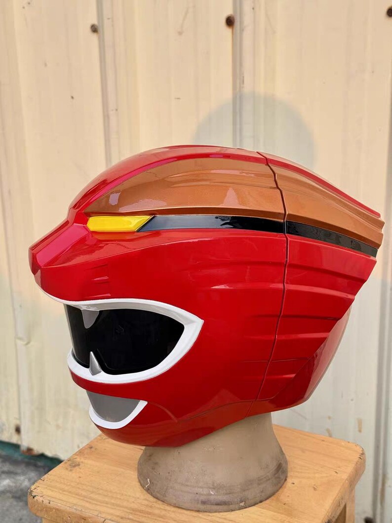 Red Ranger Helmet Wild Force Power Rangers Cosplay Mask – Screen ...