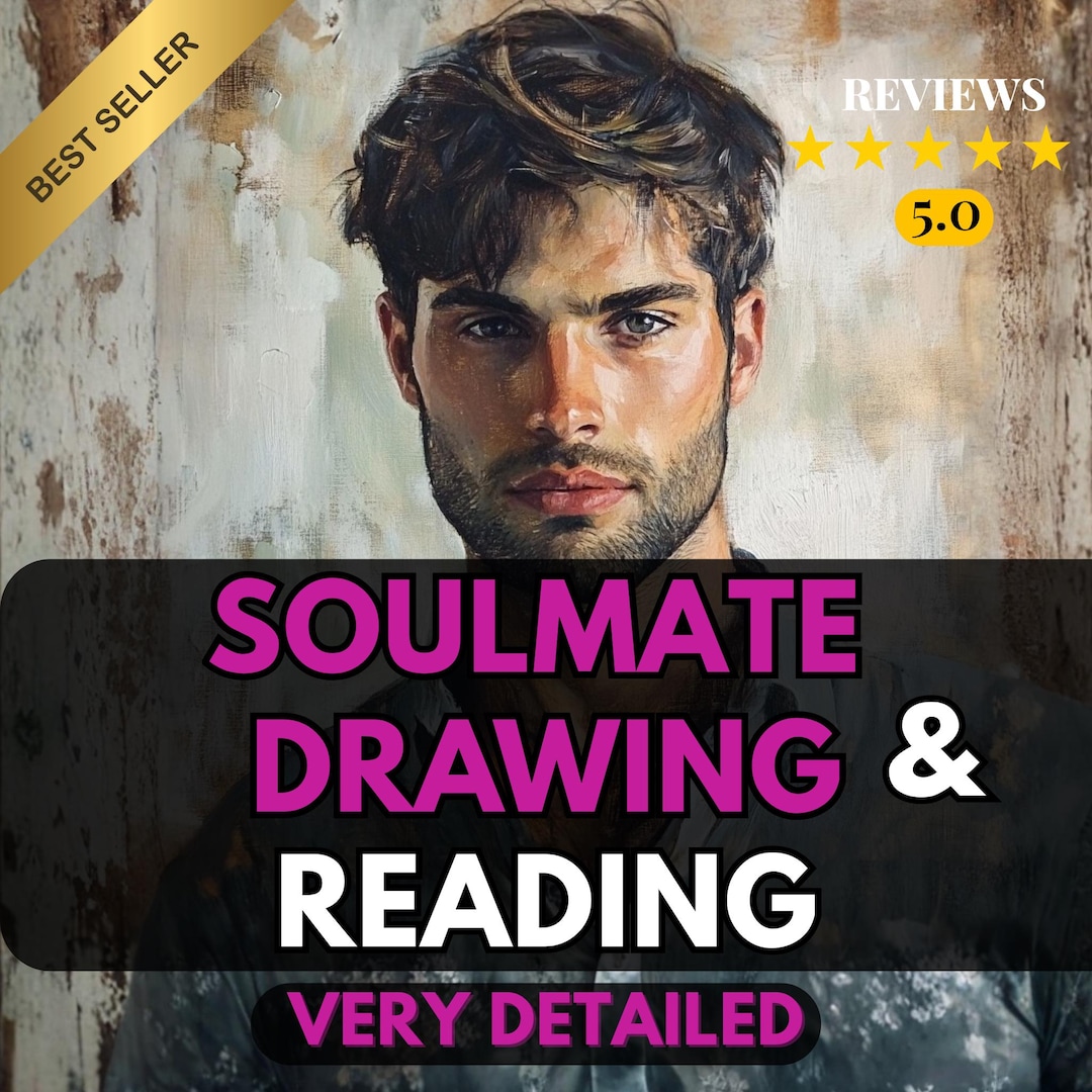 Psychic Soulmate Drawing & Reading: Future Husband Portrait - Etsy