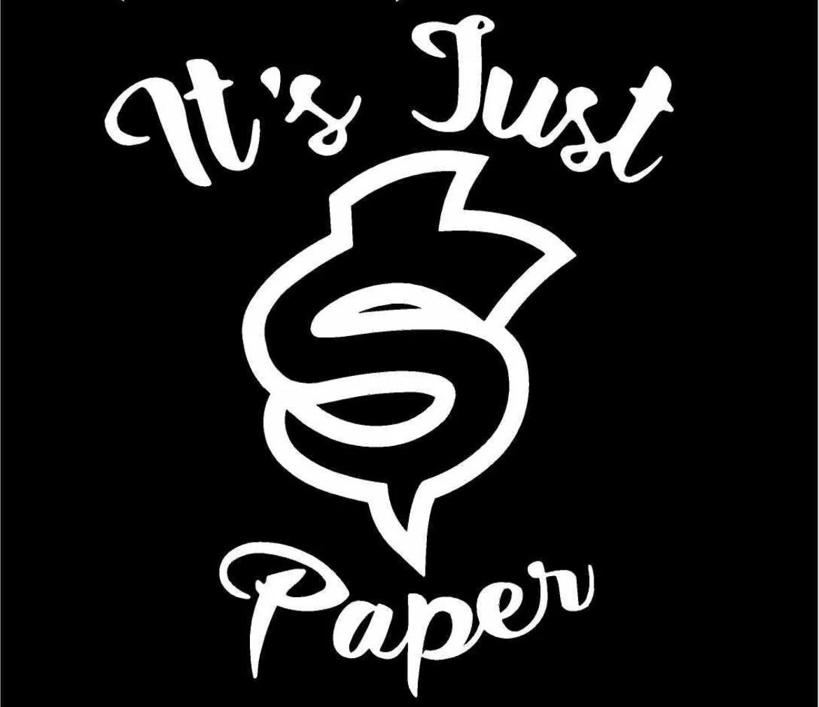 It's Just Paper Decal for Trucks and Cars - Etsy