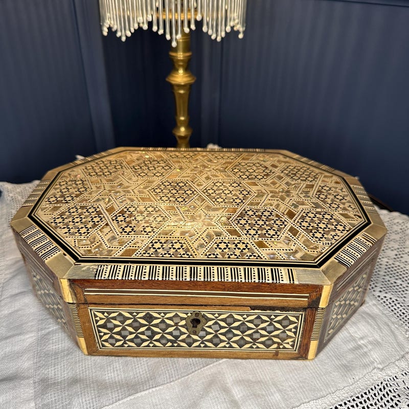 Syrian Inlaid Boxes - Etsy
