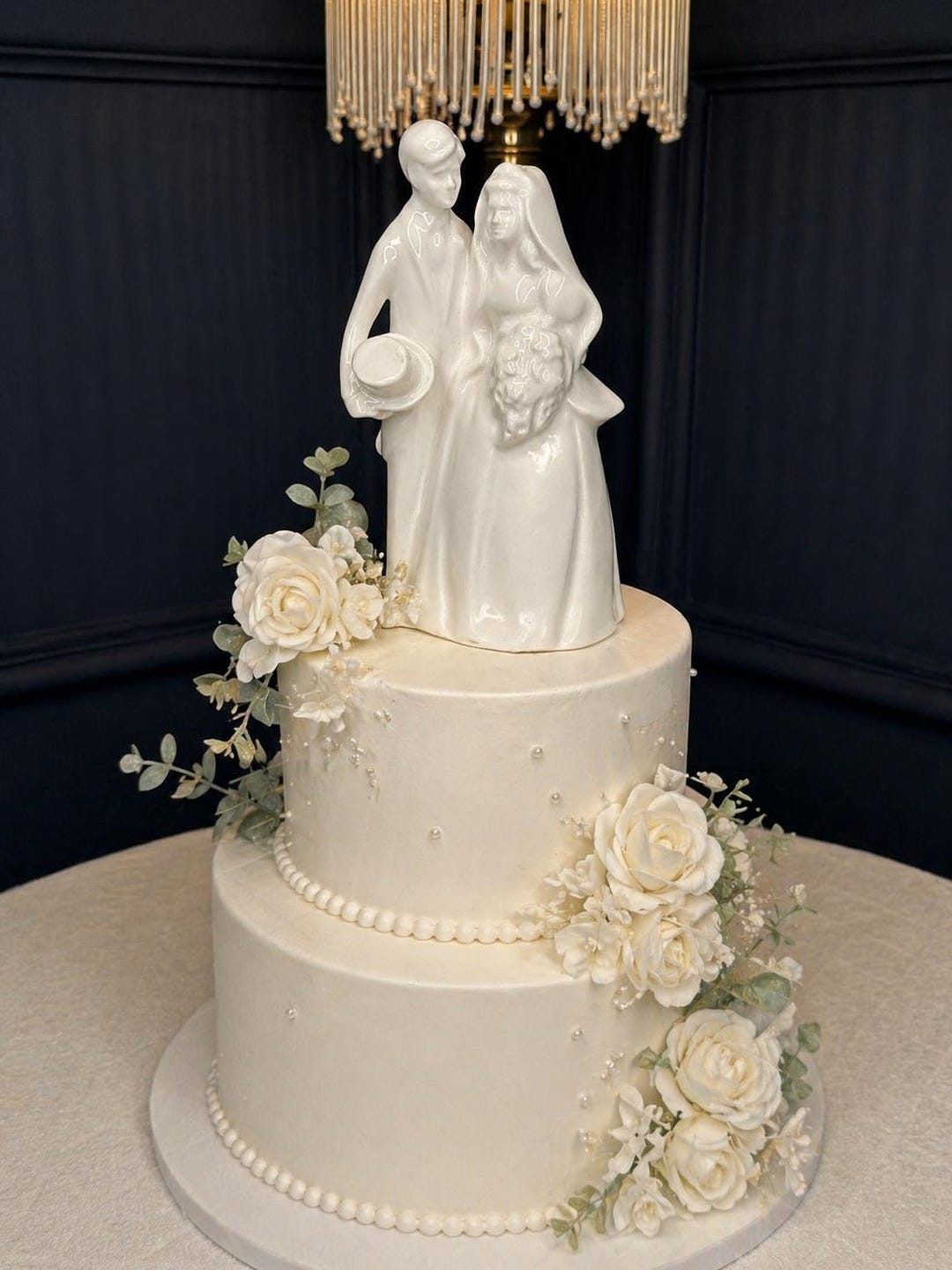 Royal Doulton Bride and Groom HN 3281 Figurine Wedding Cake Topper ...