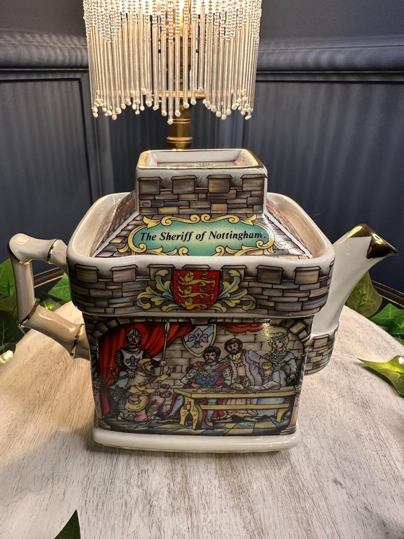 Sadler Staffordshire, Robin Hood – Collectible English Ceramic Teapot ...