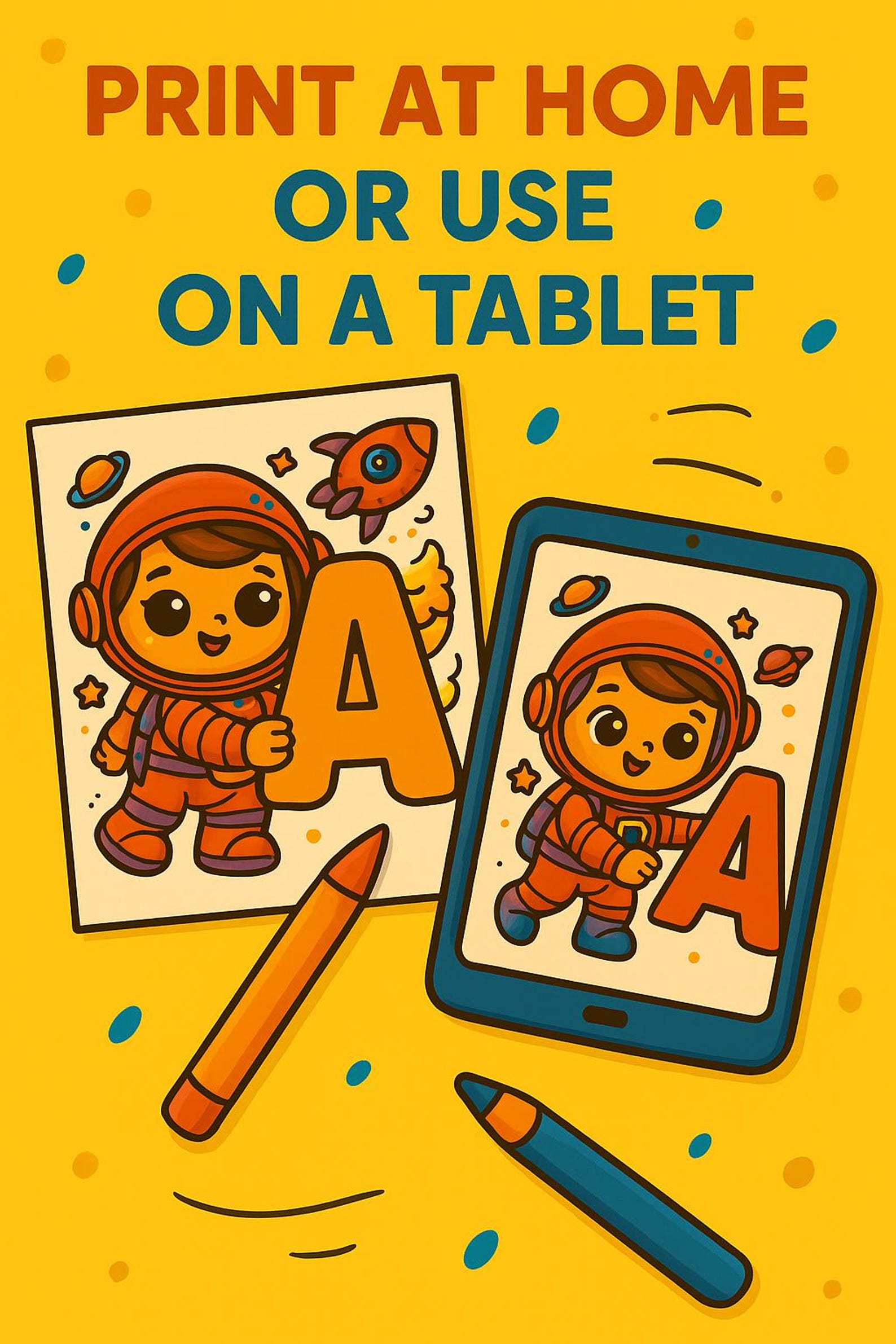 Alphabet Tracing & Coloring Workbook A–Z | Preschool Printable PDF ...