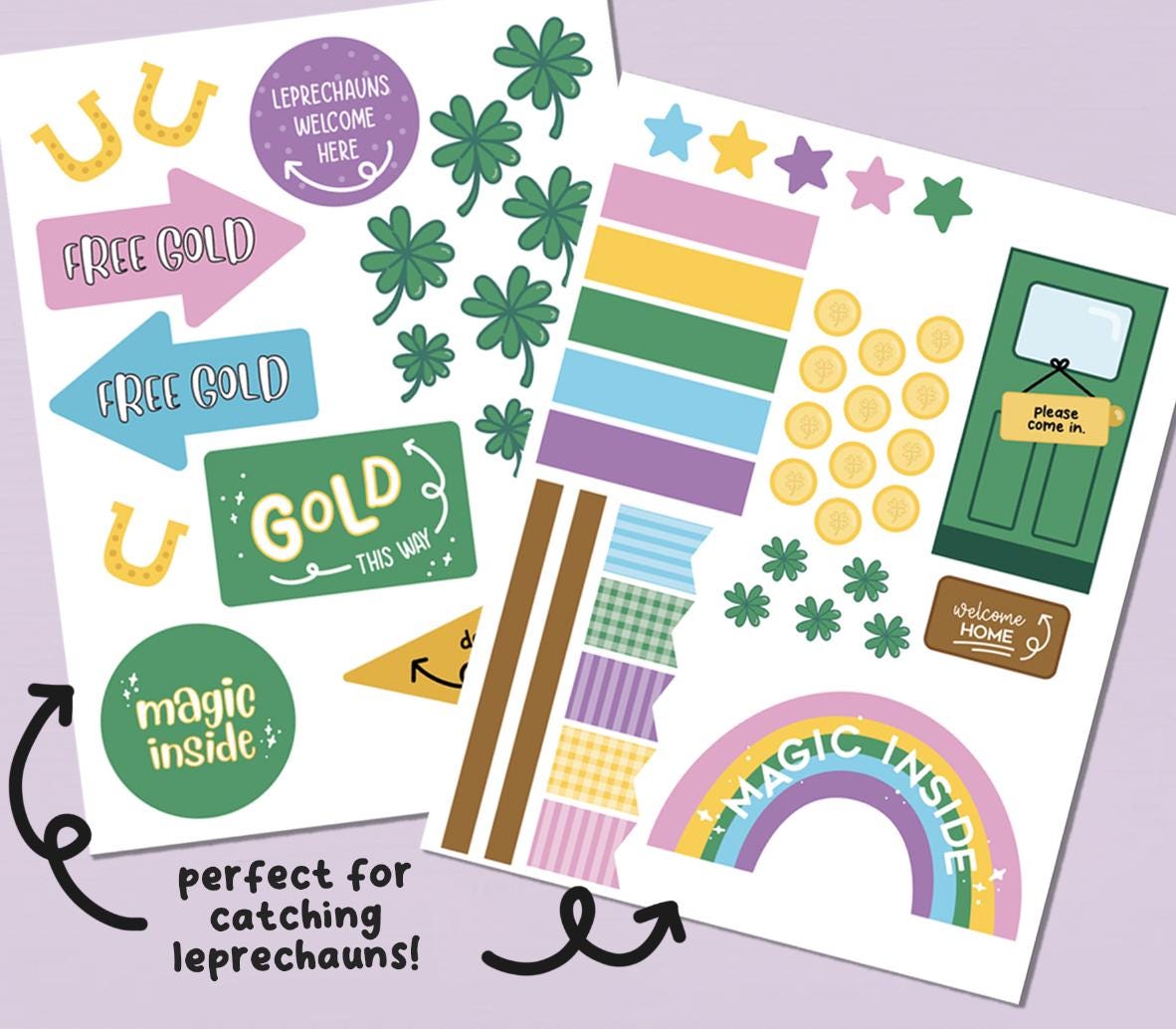 Printable Leprechaun Trap Kit - DIY Leprechaun Trap - Leprechaun Trap ...