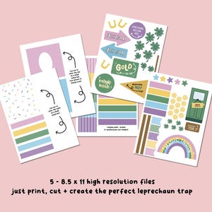 Printable Leprechaun Trap Kit - DIY Leprechaun Trap - Leprechaun Trap ...