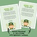 St Patricks Day Kids Printable, Leprechaun Letter Printable, Leprechaun ...