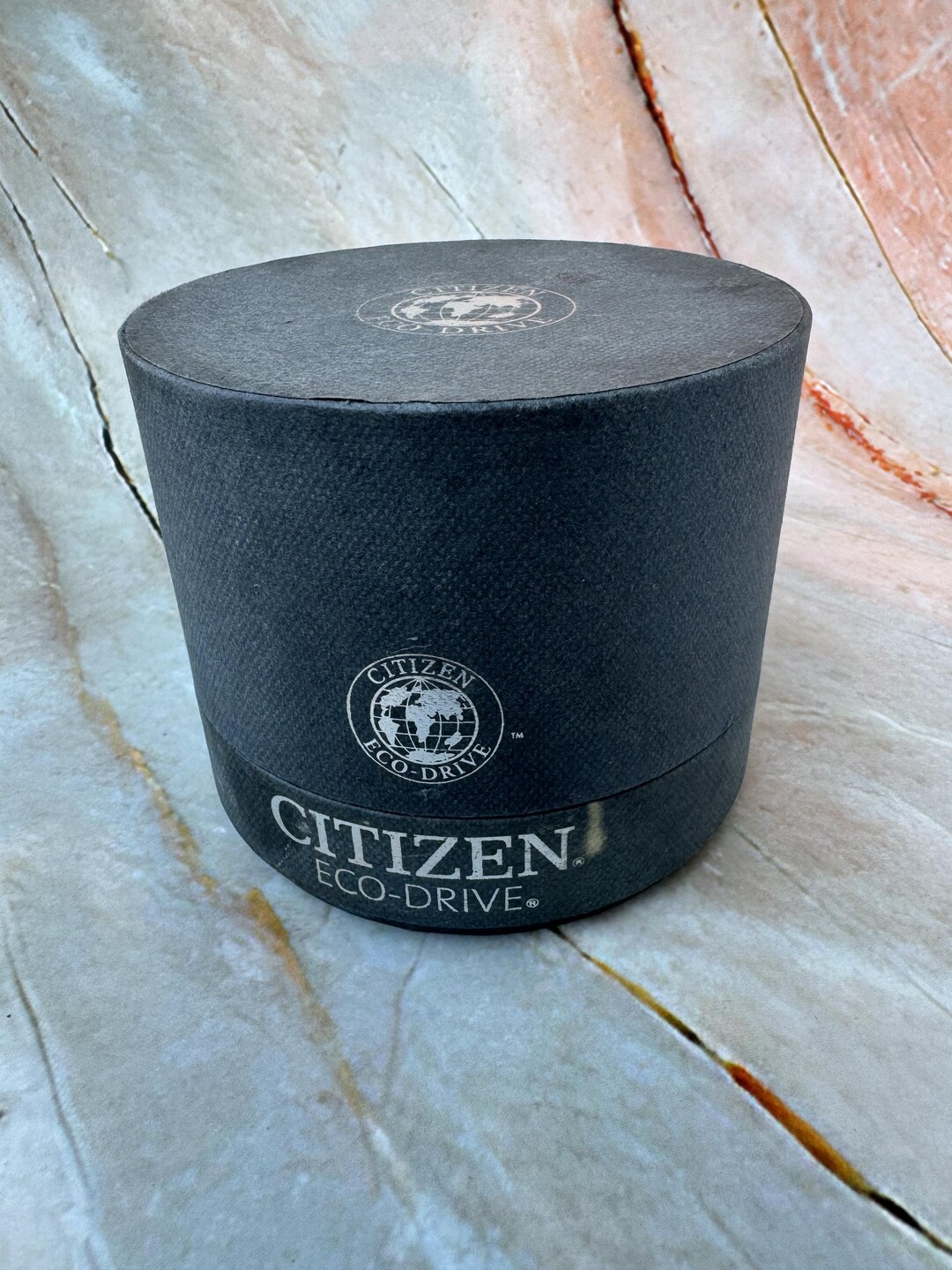 Original Citizen Eco-drive Watch Box – Round Recyclable Paper Packaging ...