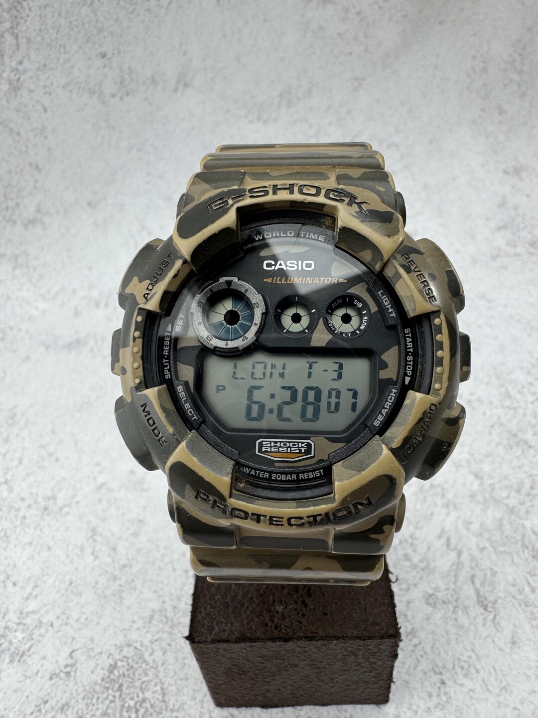 Casio G-shock Camo Digital | Men’s Military Tactical 200M Outdoor ...