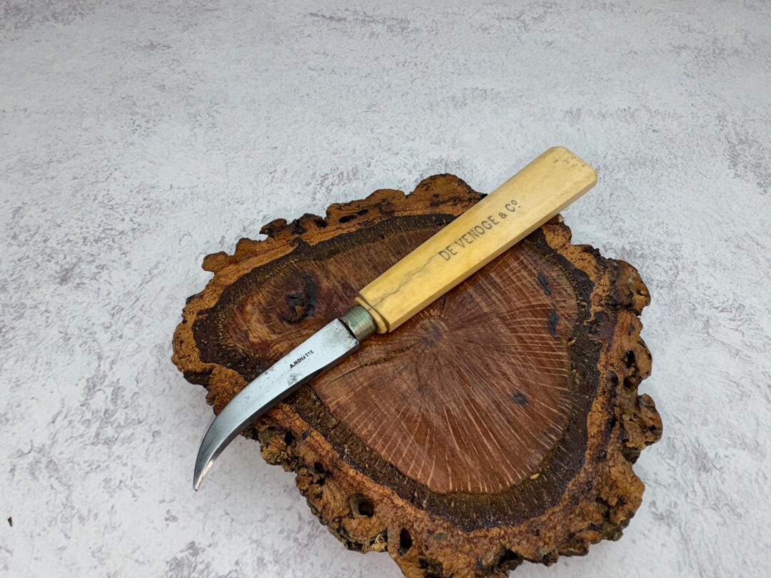 Vintage Champagne Opening Knife De Vemoce & Co, Sabrage Style Tool ...