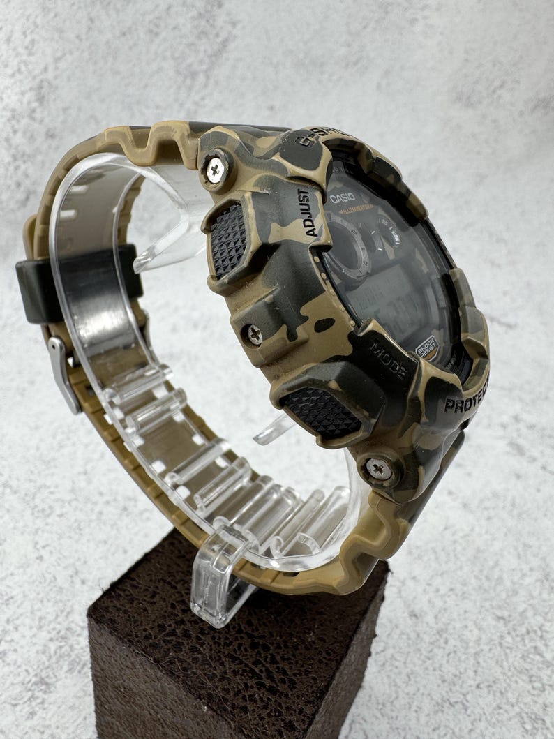 Casio G-shock Camo Digital | Men’s Military Tactical 200M Outdoor ...