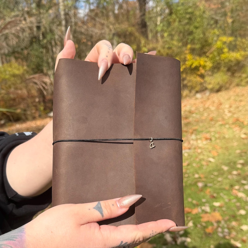 A5 Leather Journal Charms - Etsy