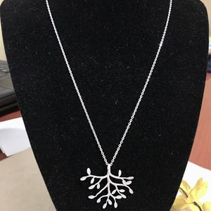Branch Necklace, Silver Tree Branch Necklace, Nature Necklace, Woodland ...