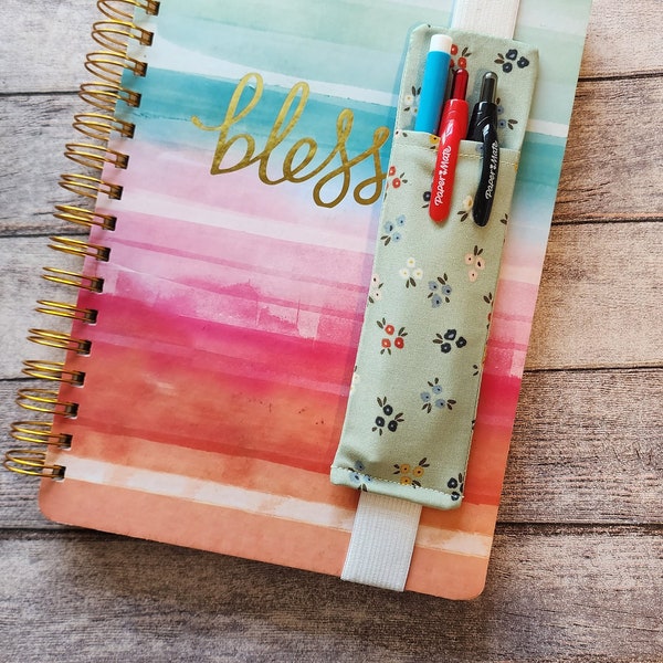 Journal Pen Holder - Etsy