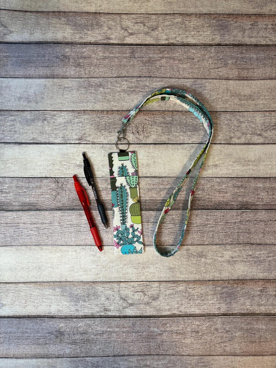 Fabric Pen Holder for Lanyards - Holds 1 or 2 Pens or Pencils - Teacher ...