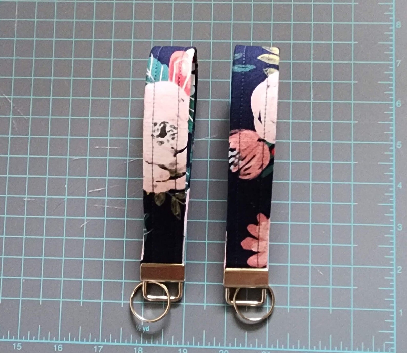 Fabric Key Fob Wristlet, Key Chain Wristlets - Etsy