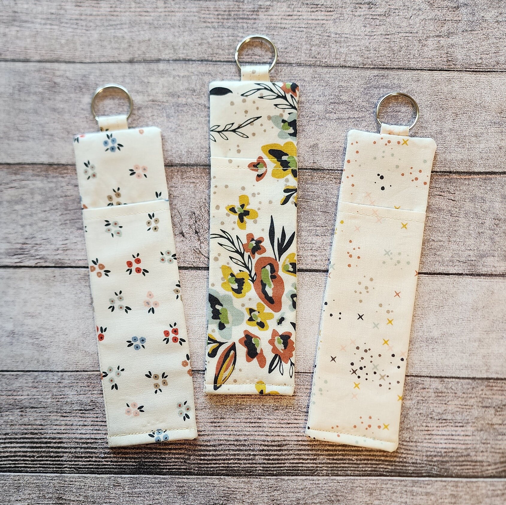 Fabric Pen Holder for Lanyards - Holds 1 or 2 Pens or Pencils - Teacher ...