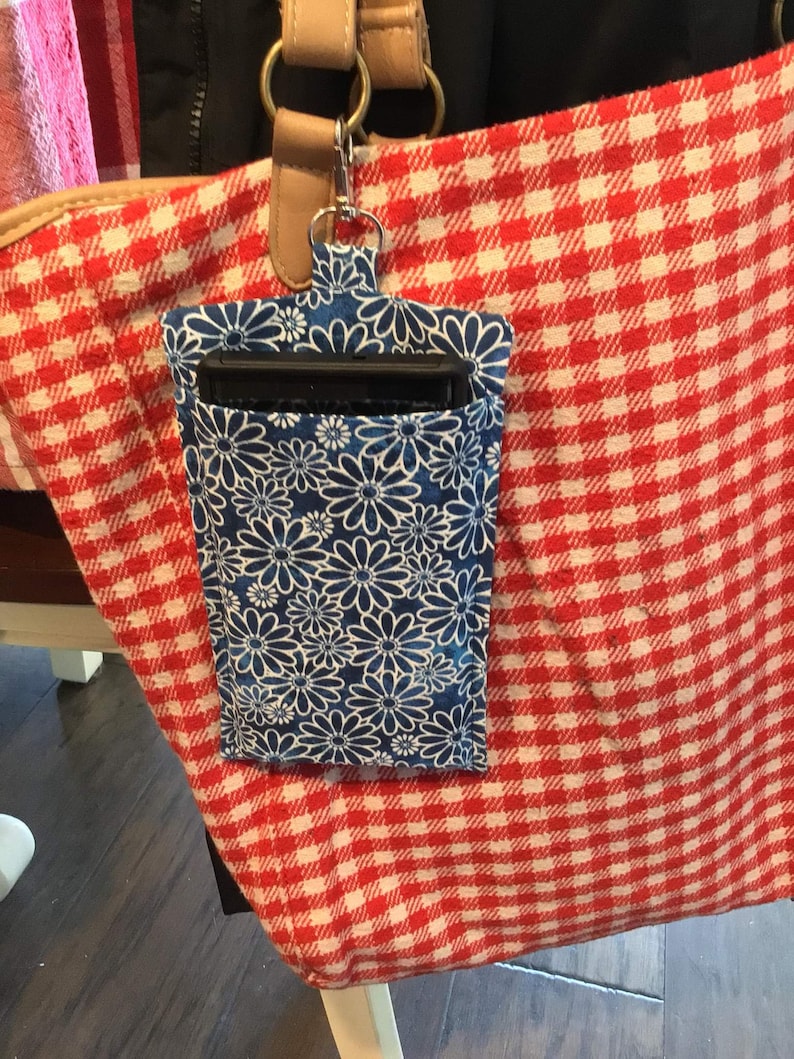 Fabric Cell Phone Holder - Etsy