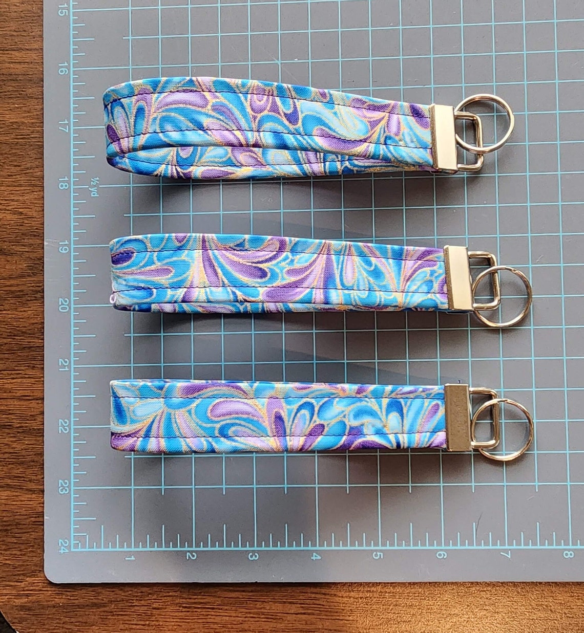 Fabric Key Fob Wristlet, Key Chain Wristlets - Etsy