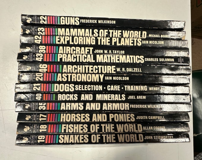Knowledge Through Color Lot of 13 Books 1970s - Etsy