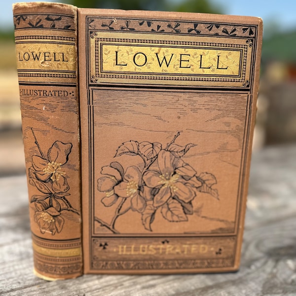 Antique Lowell Book - Etsy