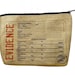 Crime Scene Evidence Canvas Pouch: True Crime Makeup Bag - Etsy