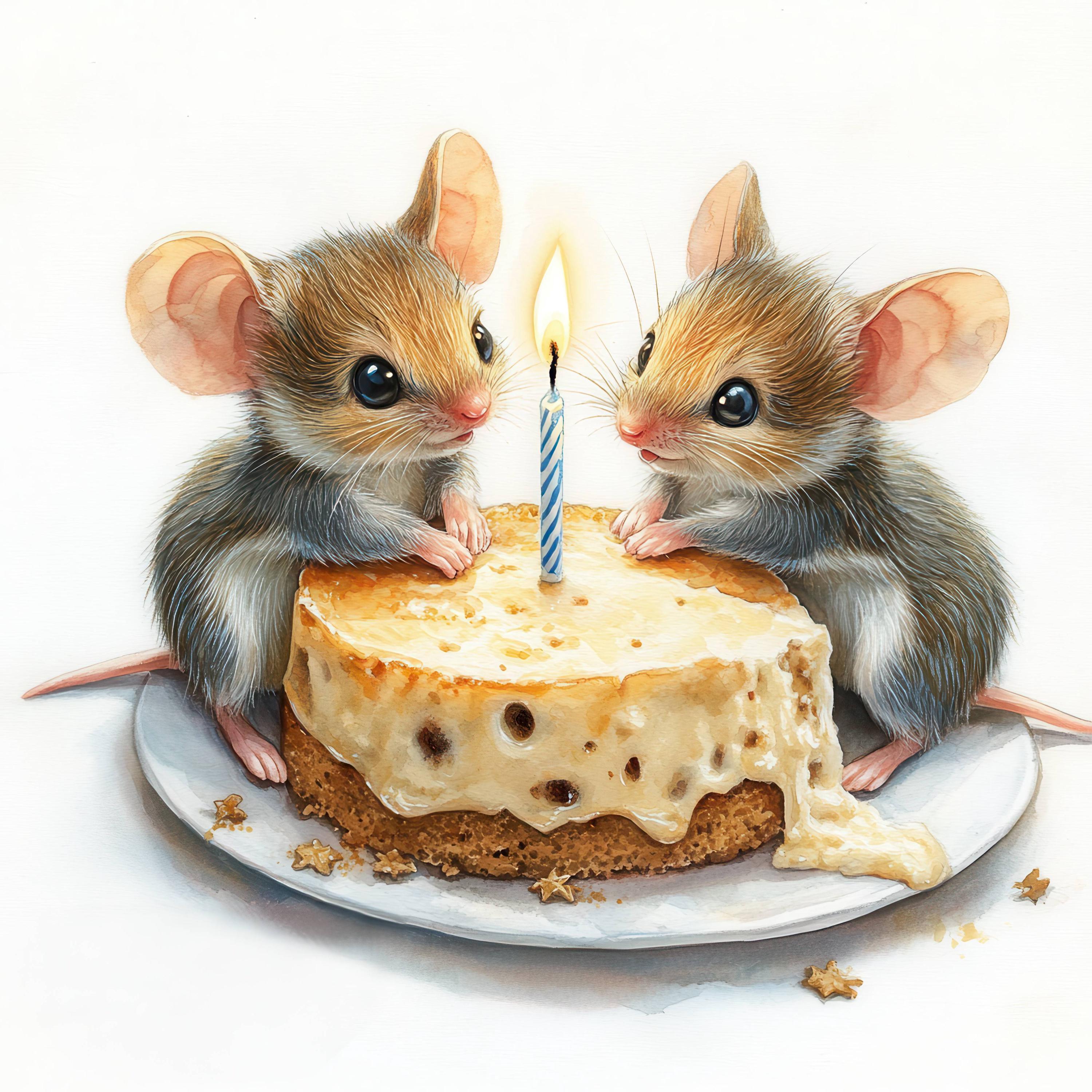 10 Mice Family Party Clipart, 10 High Quality Jpgs, Digital Download ...