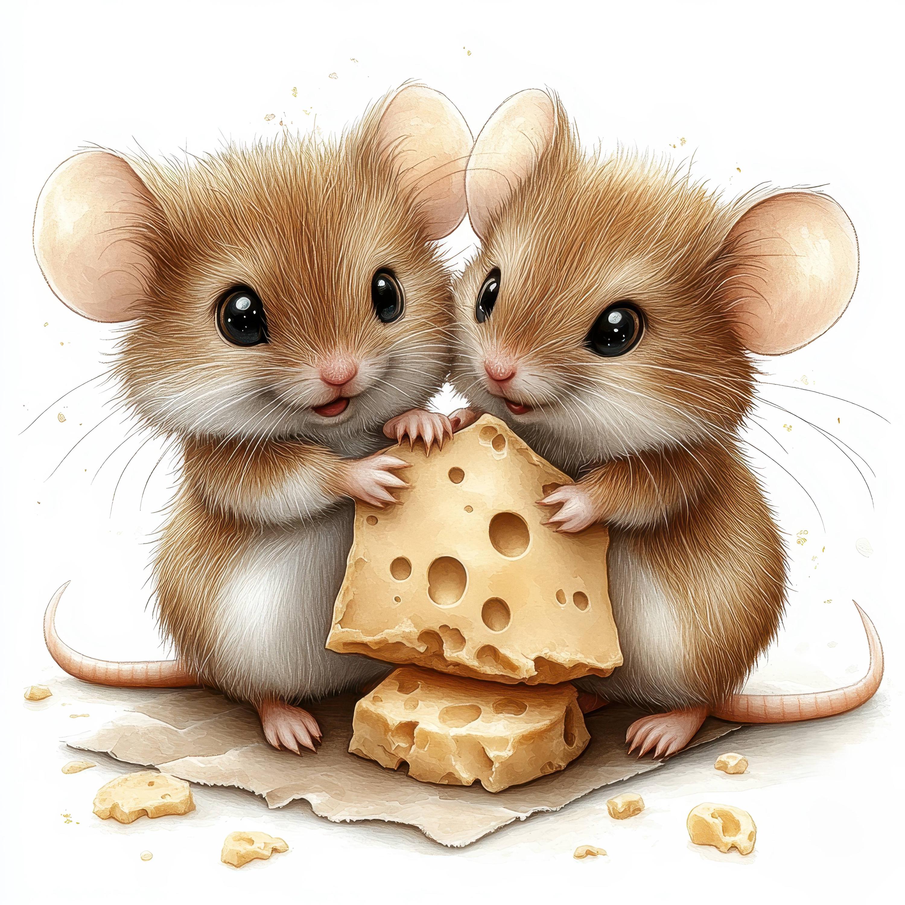 10 Mice Family Party Clipart, 10 High Quality Jpgs, Digital Download ...