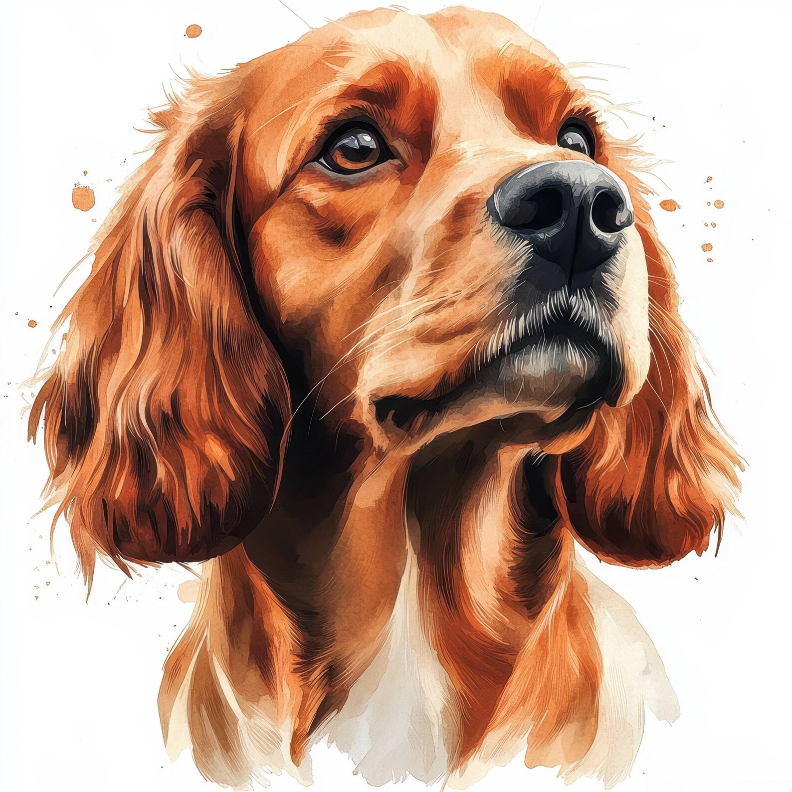 10 Cocker Spaniel Clipart, Junk Journal, Paper Craft, Watercolor ...