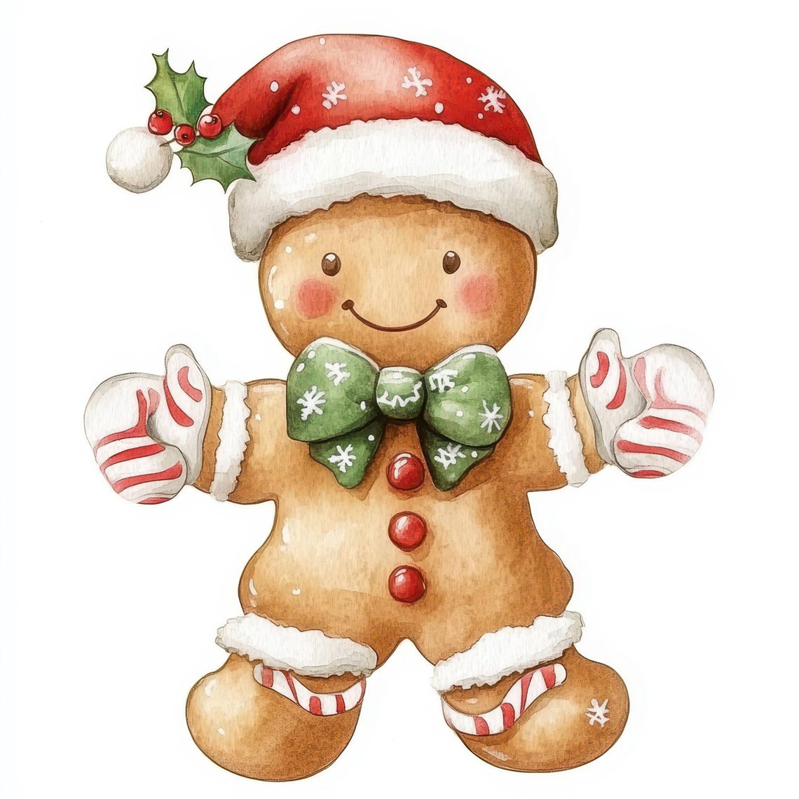 20 Gingerbread Boy Clipart, Christmas Gingerbread Man Clipart, Junk ...