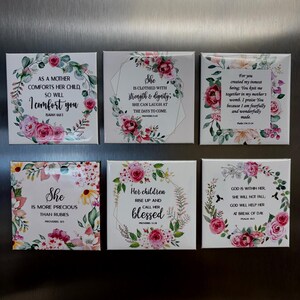 Inspirational Scripture Magnets, Christian Bible Verse, Spiritual ...