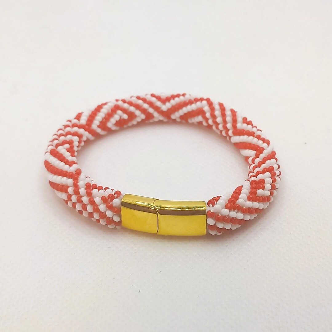 Ilde De Shango - Yoruba Bracelet With Magnetic Clasp in Stainless Steel ...