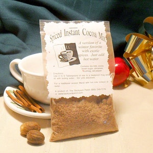 Five Herbed and Spiced Hot Chocolate - Cocoa Mixes, Set of 5 ...