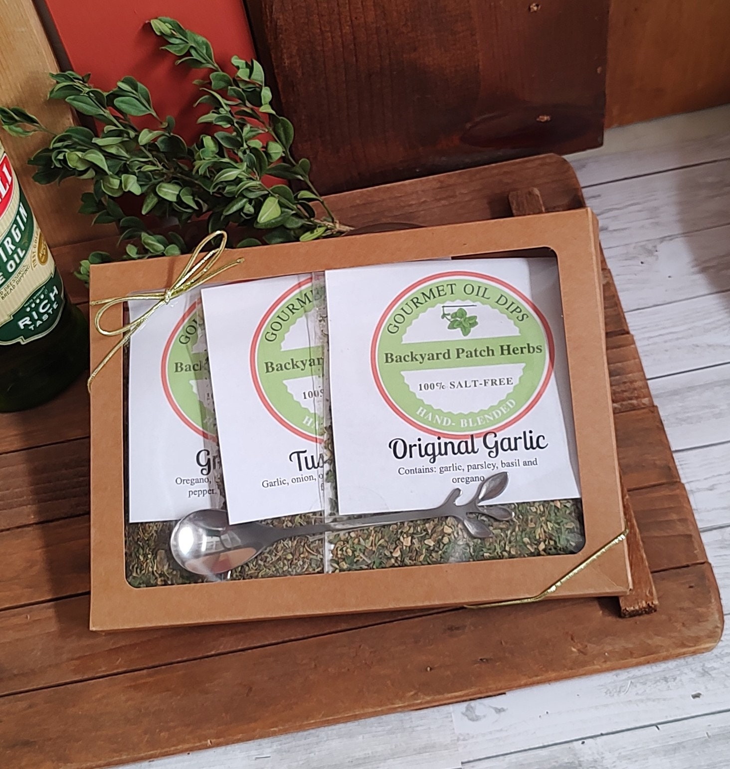 Olive Oil Dipping Dry Blends Bundle, Set 3 Bread Dip Blends for the ...