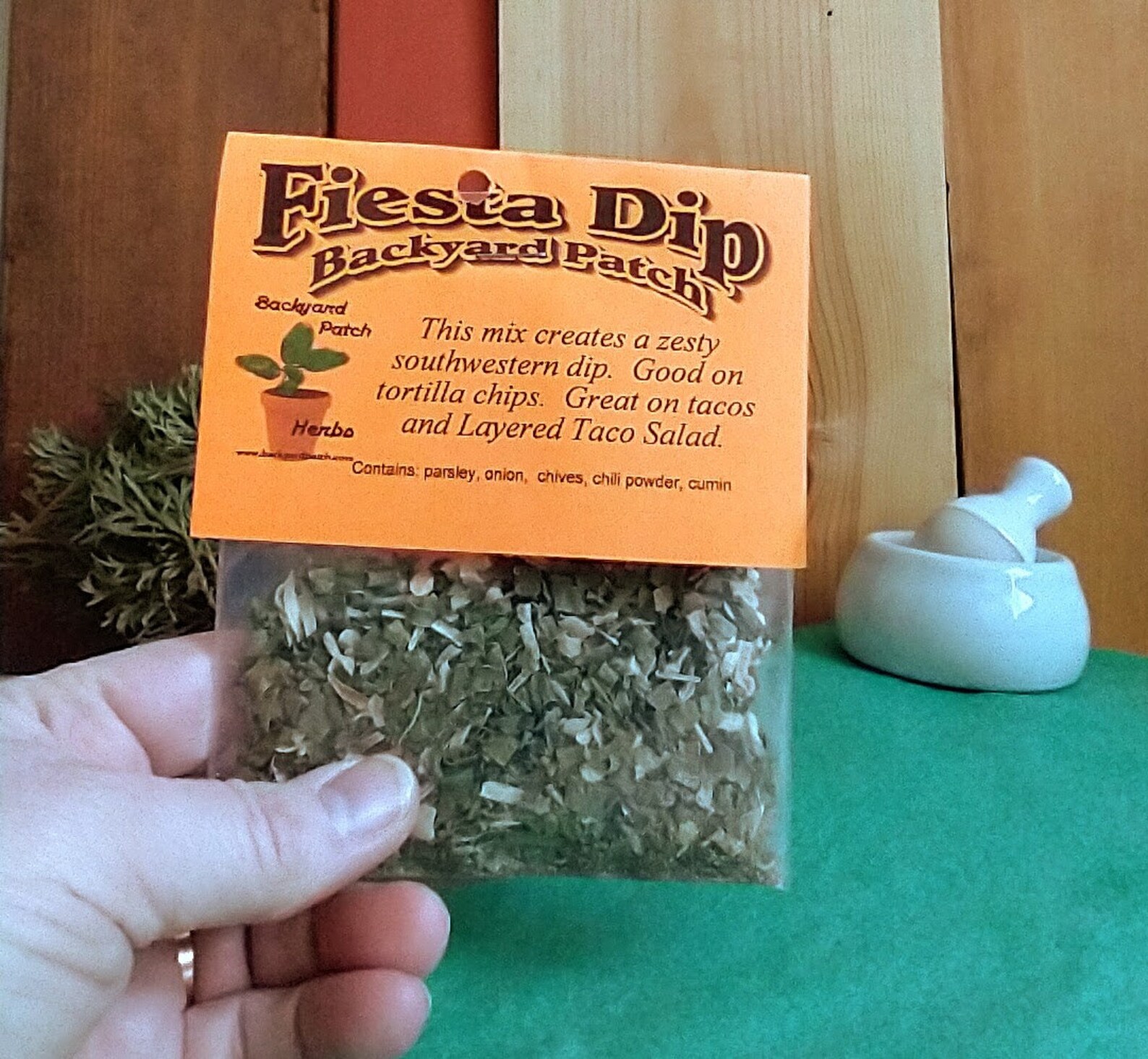 Fiesta Taco Dip Mix for Cooking, Hand-blended Salt-free Dry HERB MIX - Etsy