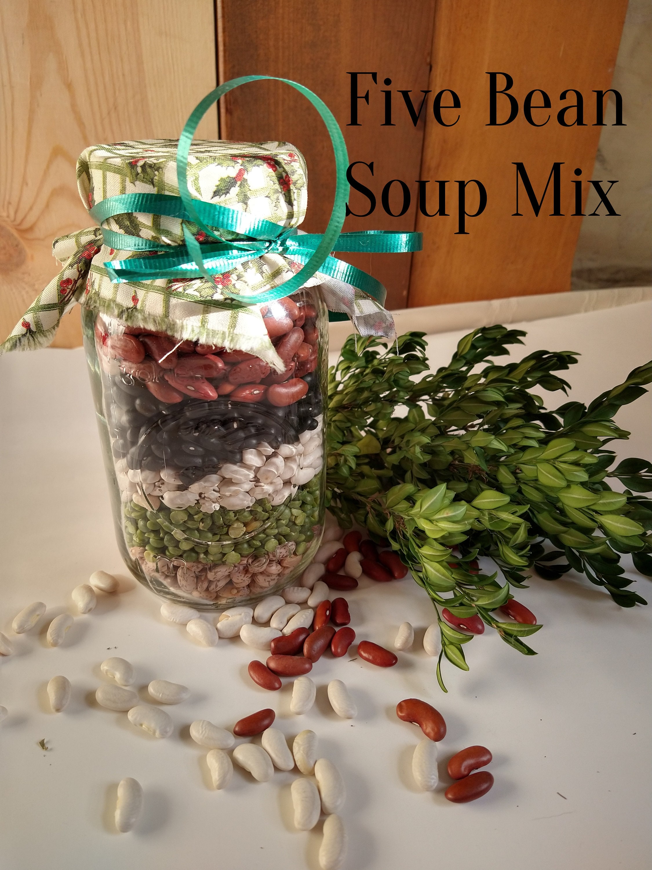 Jar Soup Mixes Good Luck Soup Patchwork Soup Texas Two Step - Etsy Canada