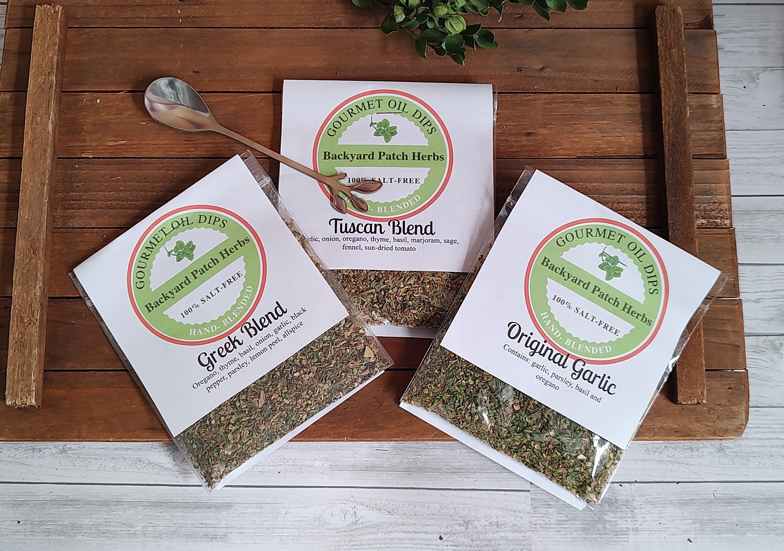Gourmet Olive Oil Dip Set: Greek, Tuscan, and Garlic Blends - Etsy