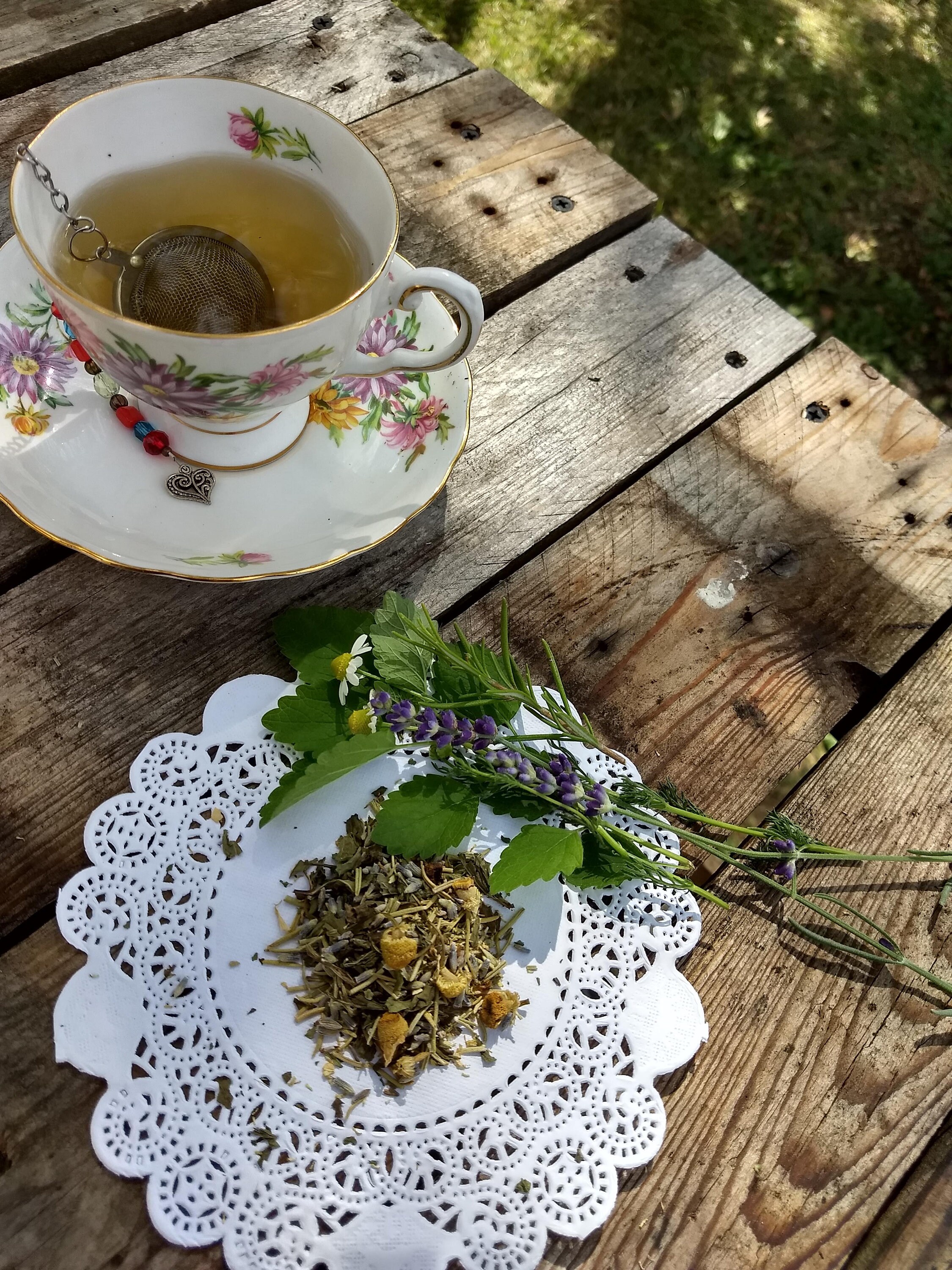 Calming Spirit Loose Herbal Tea, Mint, Lavender, Chamomile, Cloves, No ...