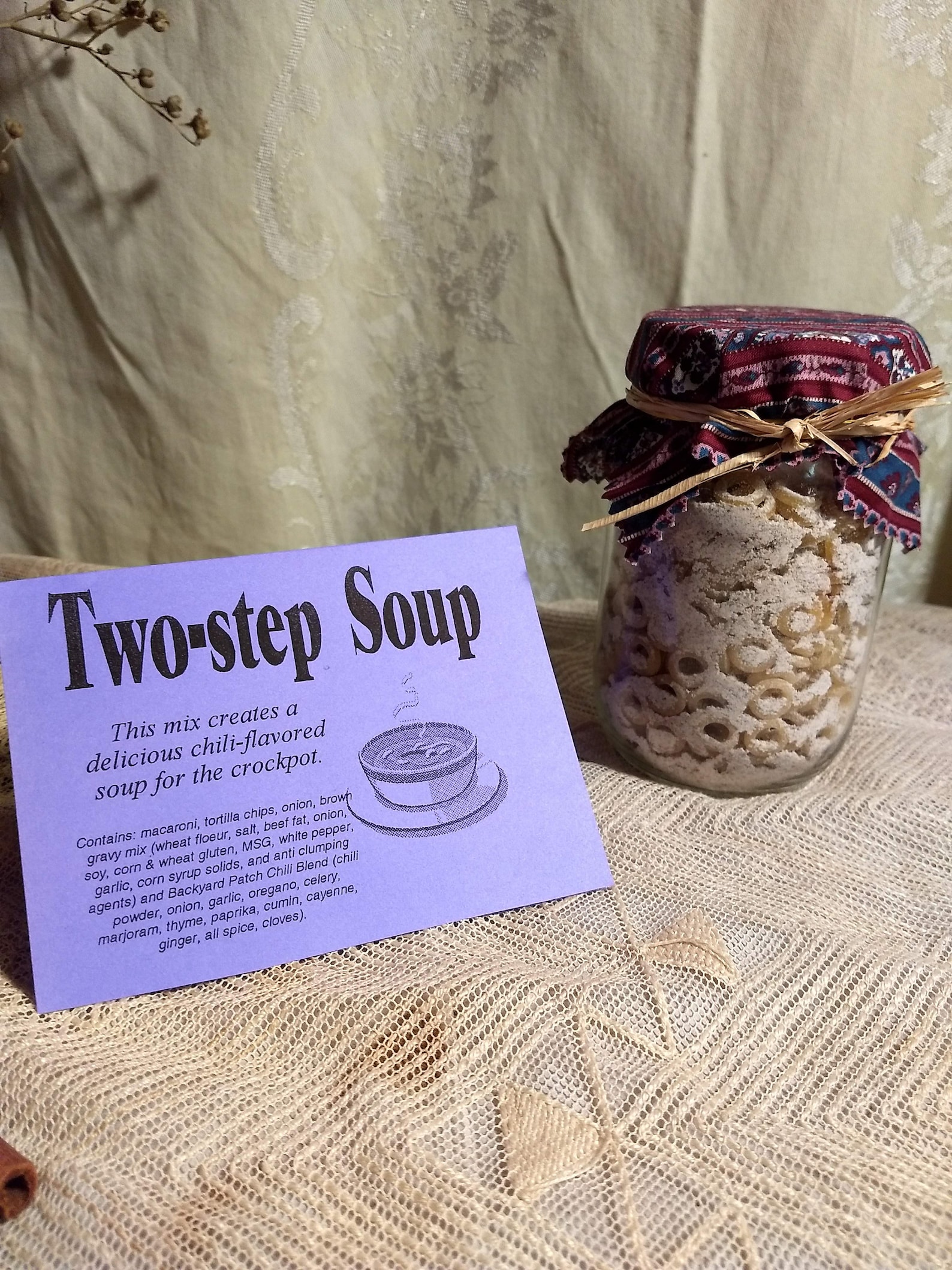 Jar Soup Mixes Good Luck Soup Patchwork Soup Texas Two Step | Etsy Canada