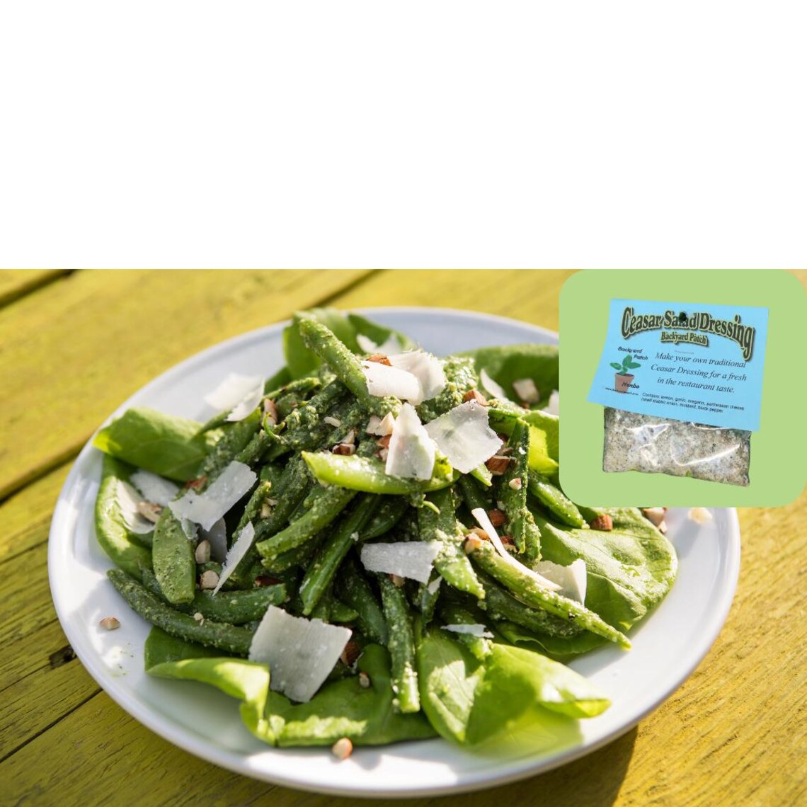 Ceasar Salad Dressing Mix, Hand-blended Dry HERB COOKING MIX, Savory ...