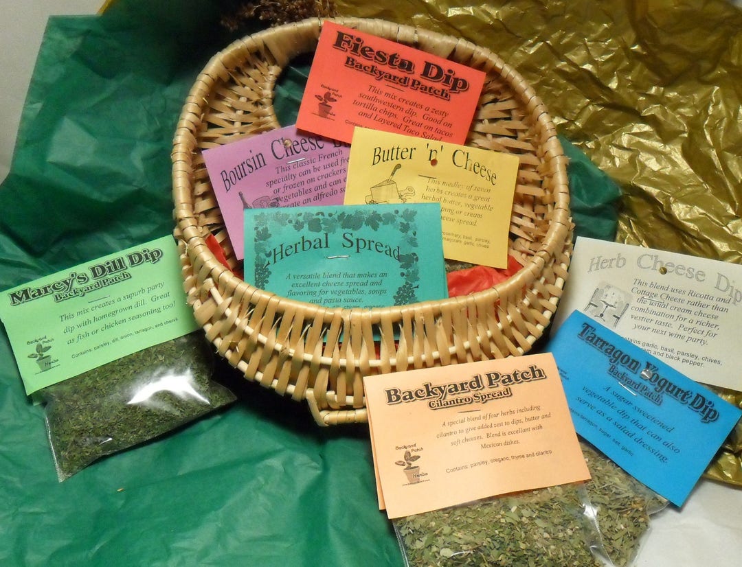 Dip Mix Collection CHOOSE ANY of Eight Different, Hand-blended, Home ...