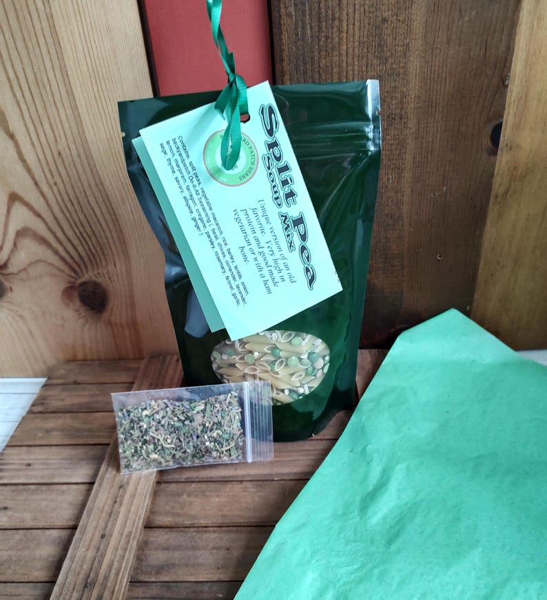 Split Pea Soup Mix | Gourmet Dry Soup Mix | Vegan | Organic | Backyard ...