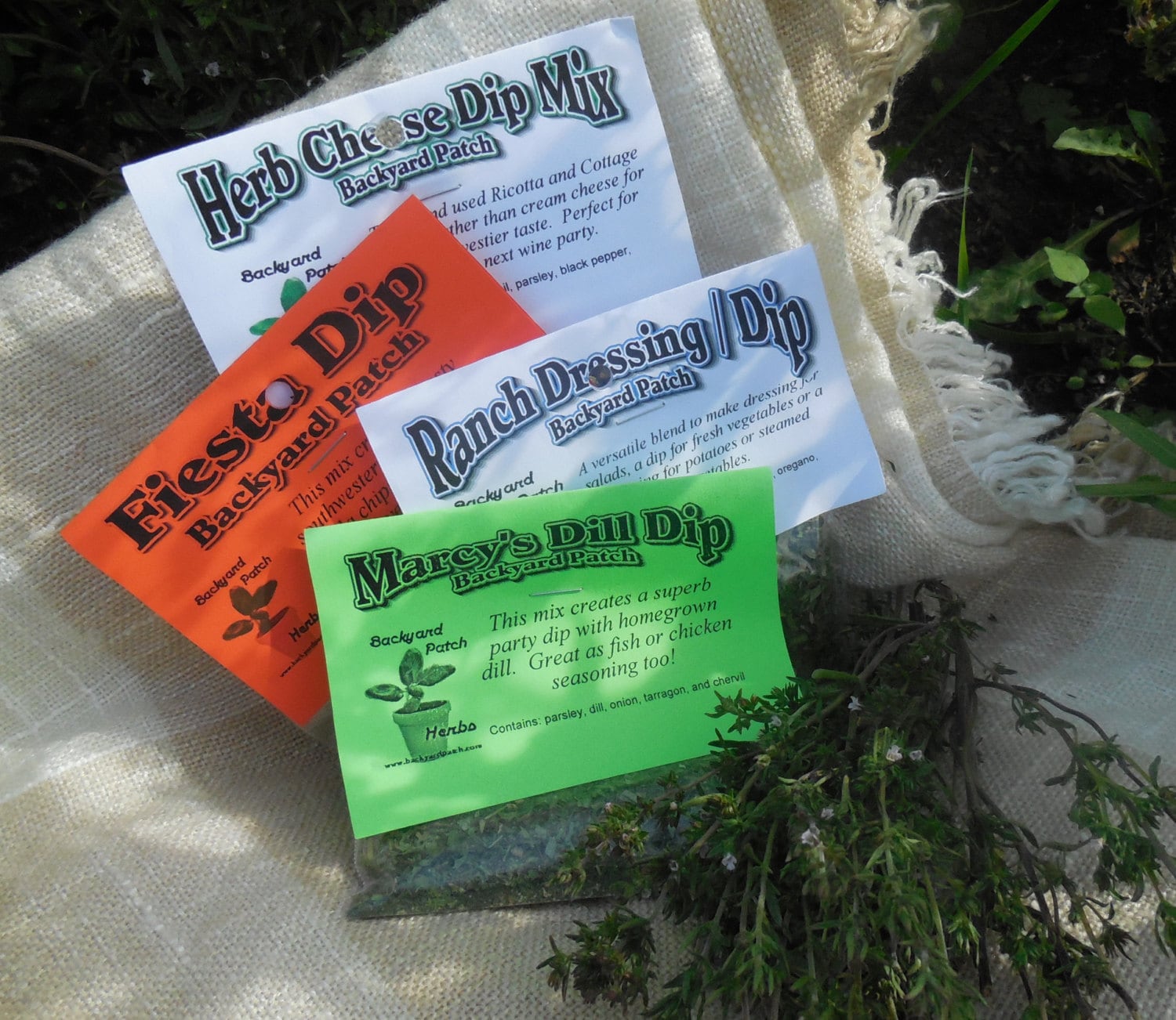 Dip Mix Collection CHOOSE ANY of Eight Different, Hand-blended, Home ...