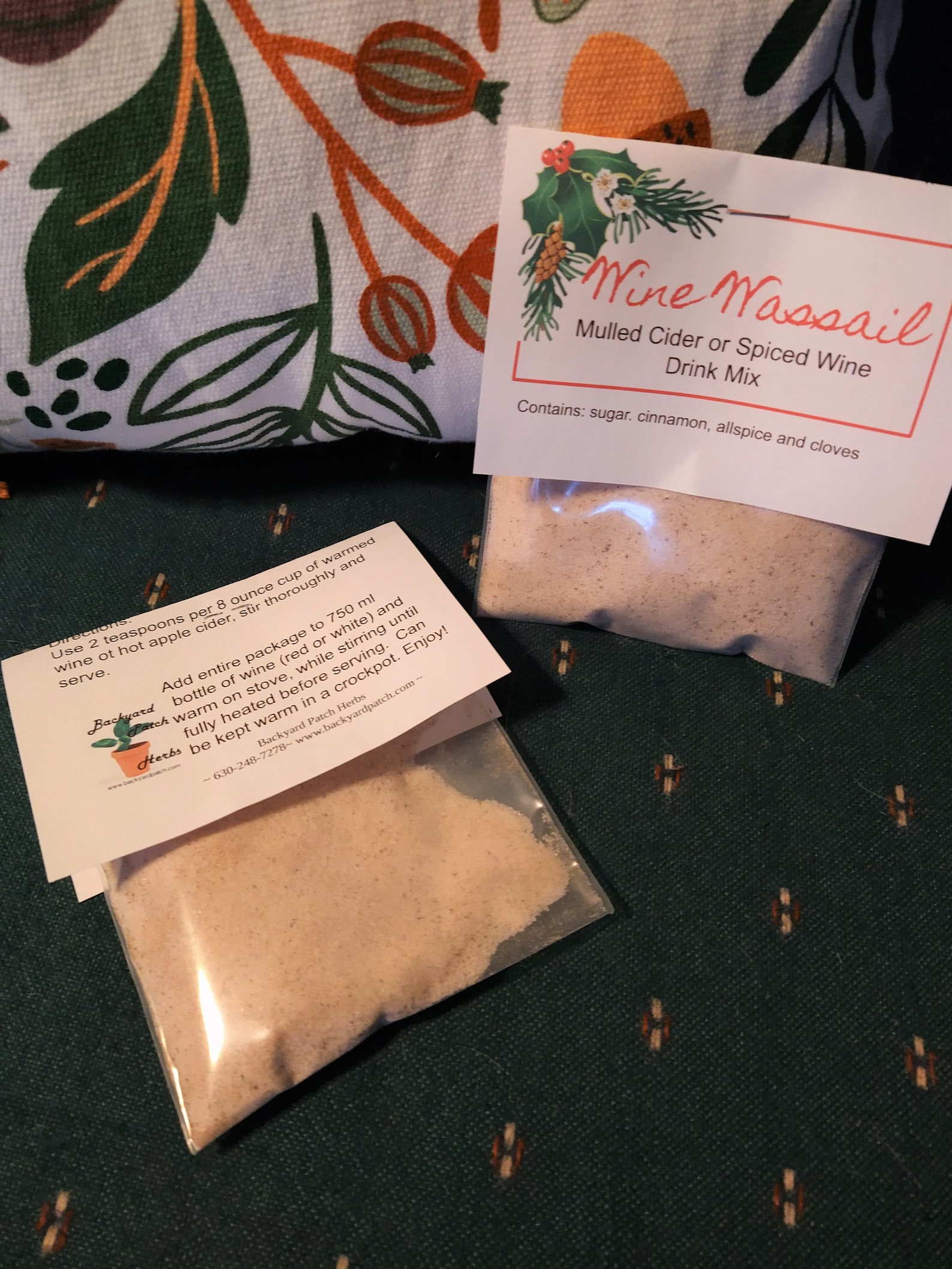 Spice Wine / Mulled Wine Blend, Sweeten Wine Into a Seasonal Drink ...