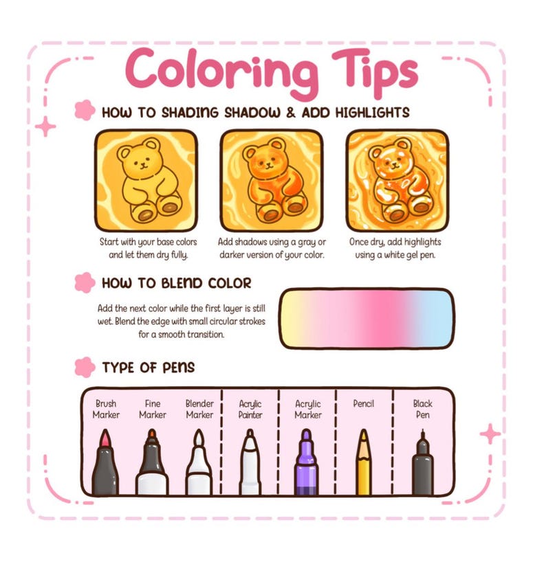 How to Draw Patterns Coco Wyo Coloring Book Cozy Friends - Etsy