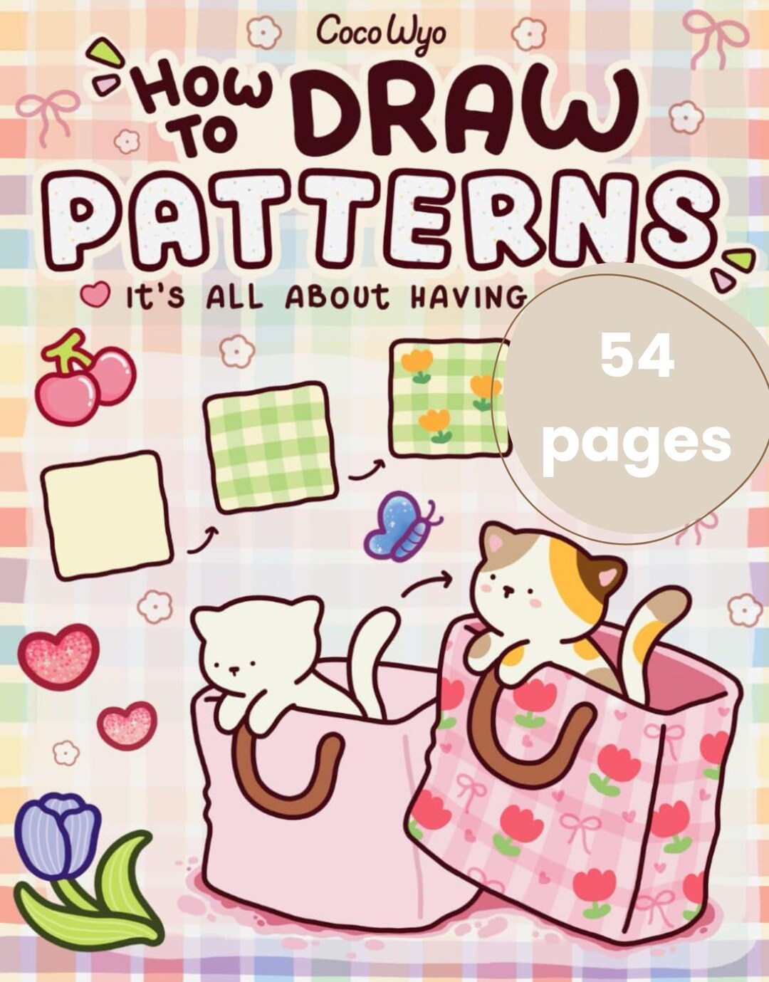 How to Draw Patterns Coco Wyo Coloring Book Cozy Friends - Etsy