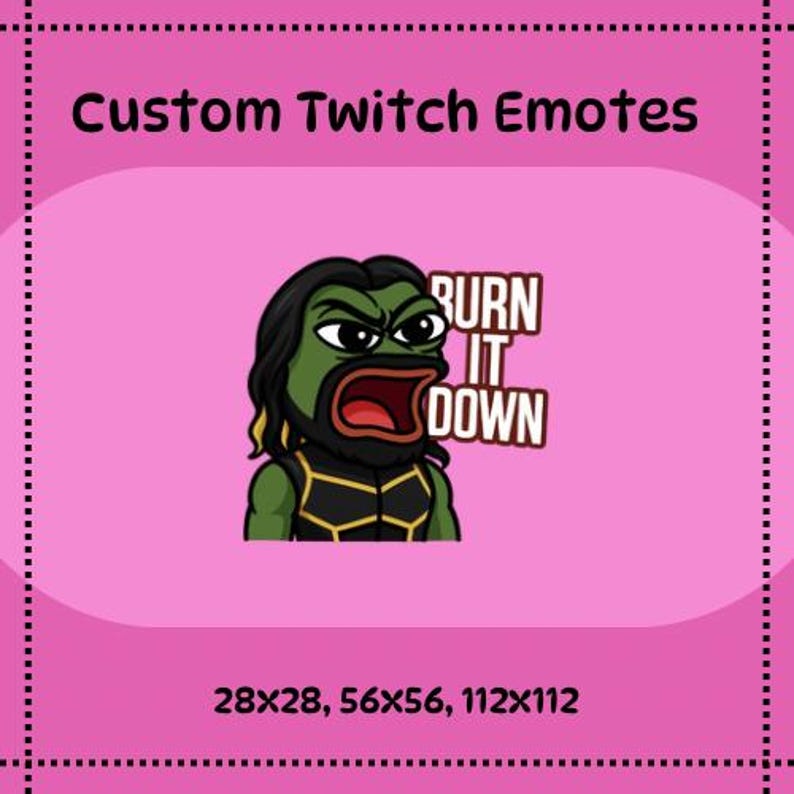Seth Freakin Rollins Frog - Twitch, Youtube, Discord Emotes - 28x28 ...